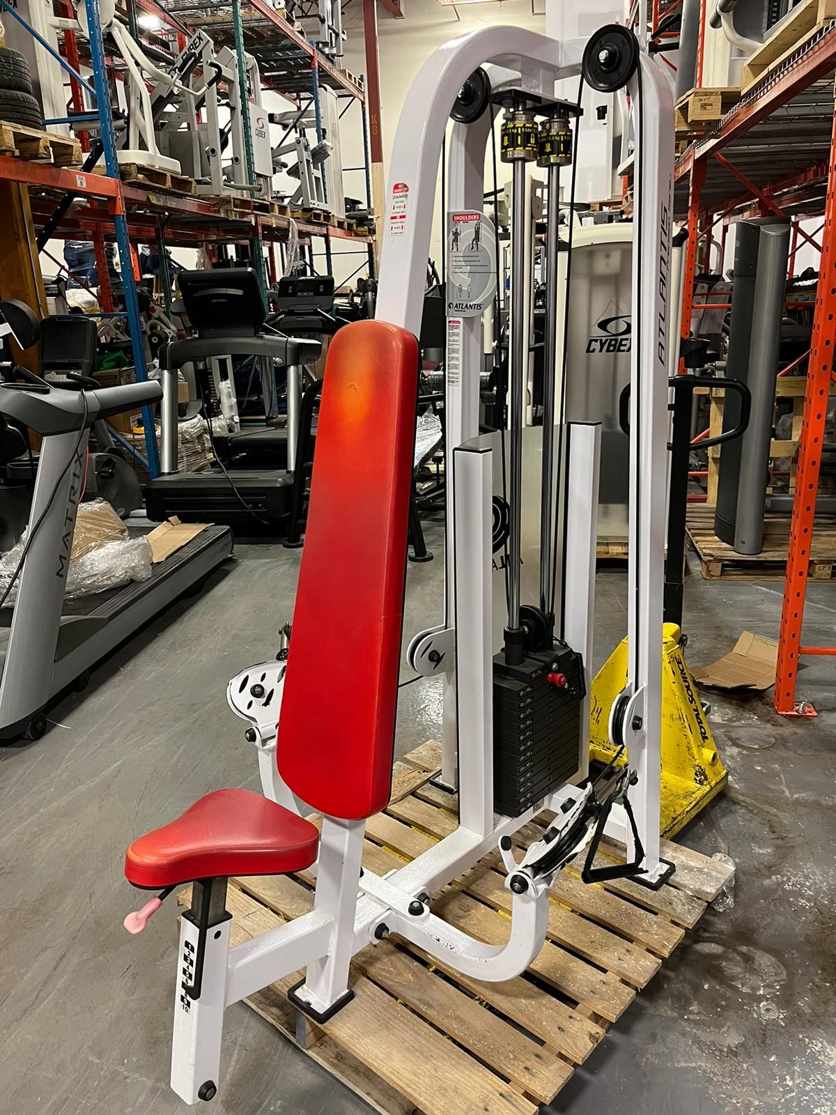 USED ATLANTIS NATURAL MOTION SERIES SHOULDER PRESS – Pure Muscle ...