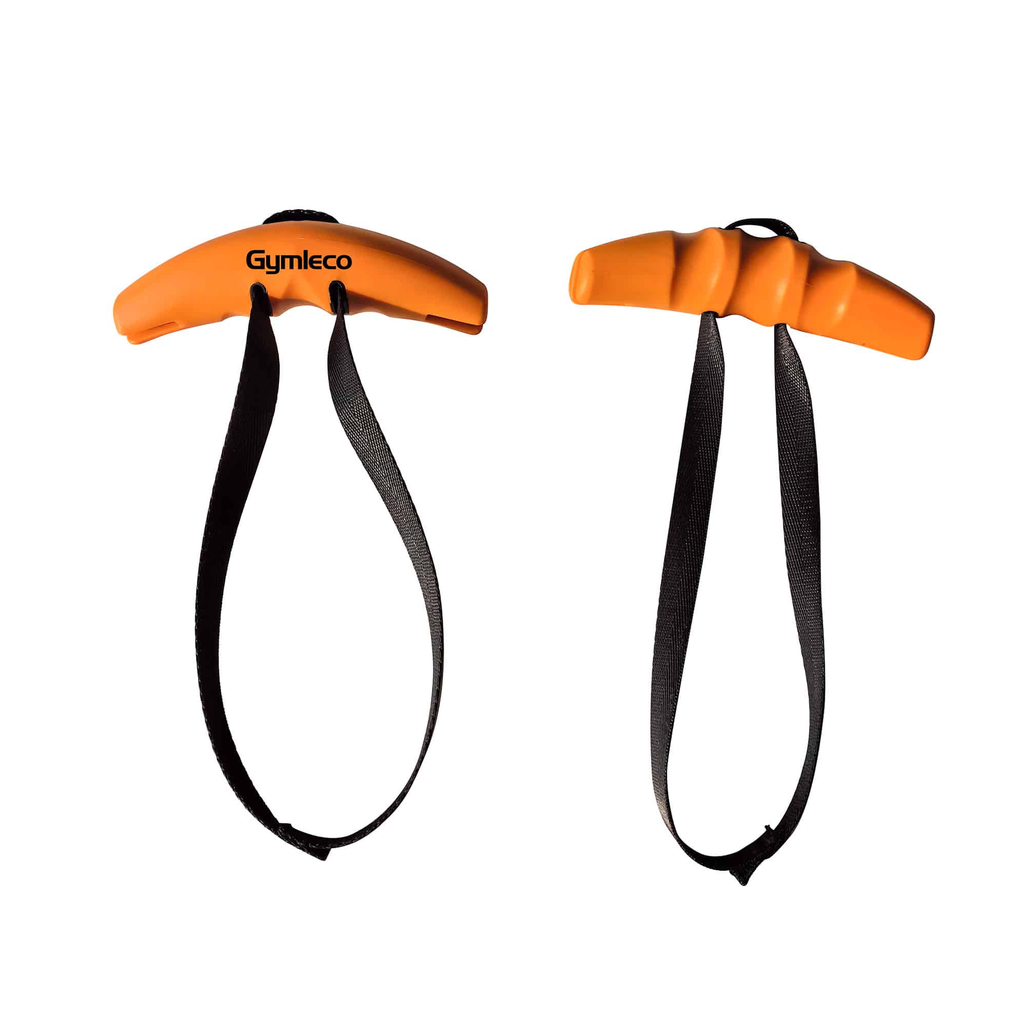 Single Jaw Pull Handles, Orange/Black – Pure Muscle + Athletics