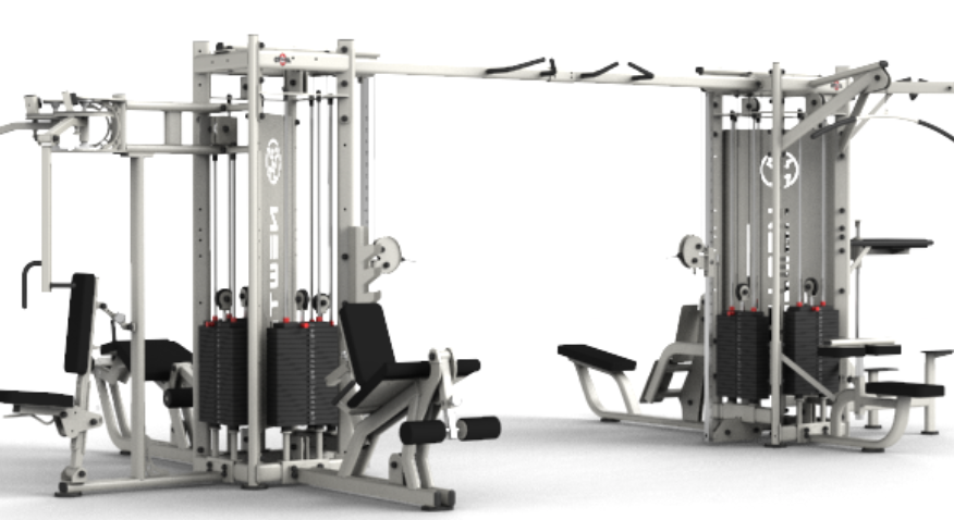 MultiGym Pro 8 Station – Pure Muscle + Athletics