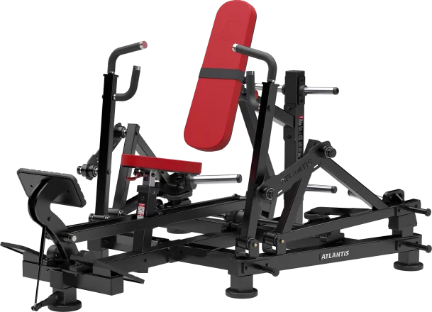 Decline vertical chest press – Pure Muscle + Athletics