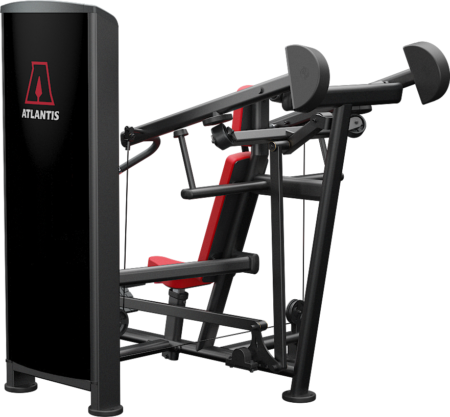 Converging shoulder press – Pure Muscle + Athletics