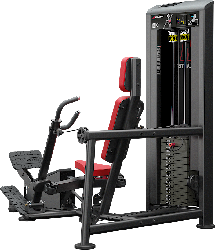 Seated converging chest press – Pure Muscle + Athletics