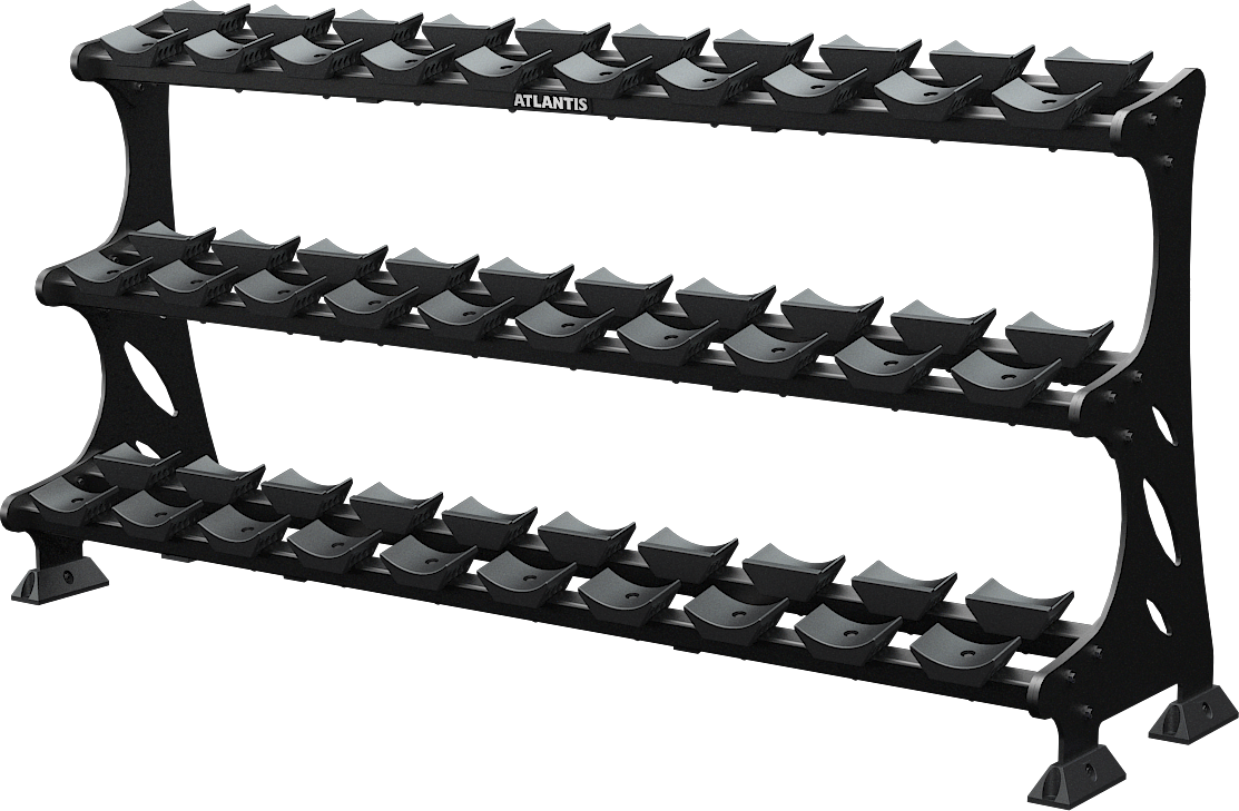 Dumbbell rack (15 Pairs) – Pure Muscle + Athletics